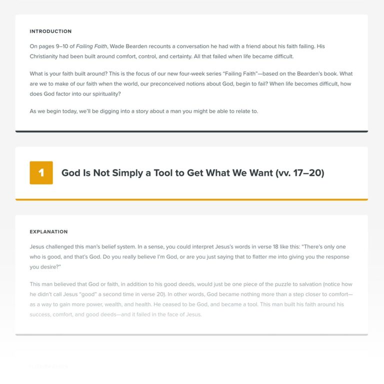 Free Sermon Outlines - Sermonary