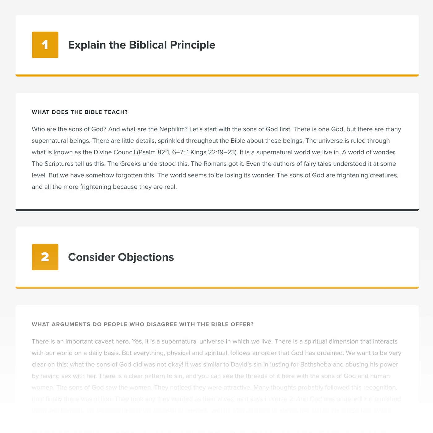 Free Sermon Outlines - Sermonary